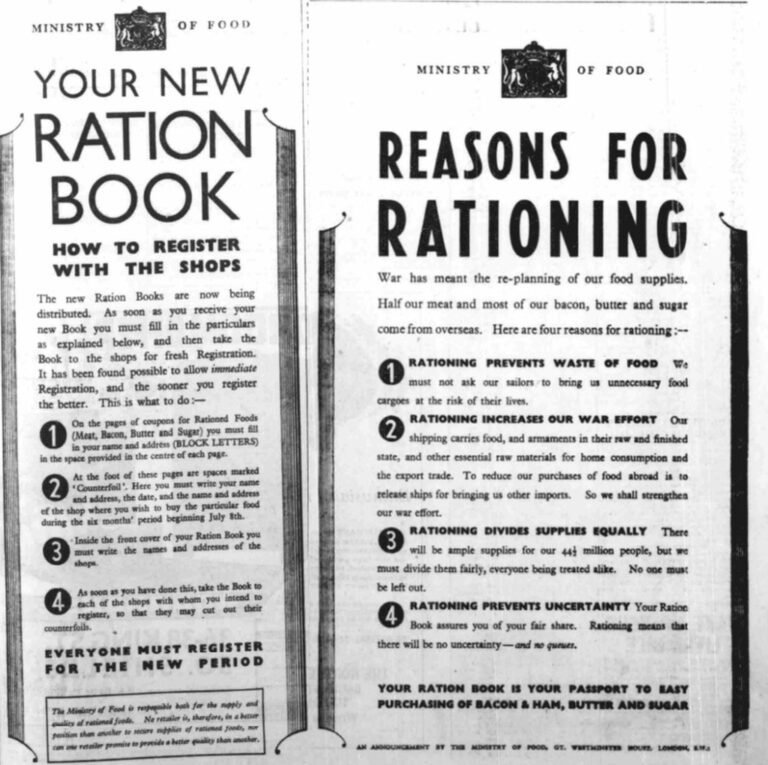 Rationing – South Shields Local History Group