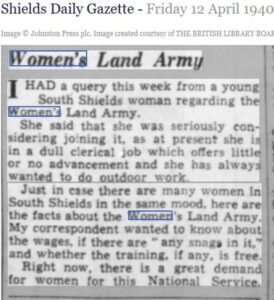 Dig For Victory – South Shields Local History Group